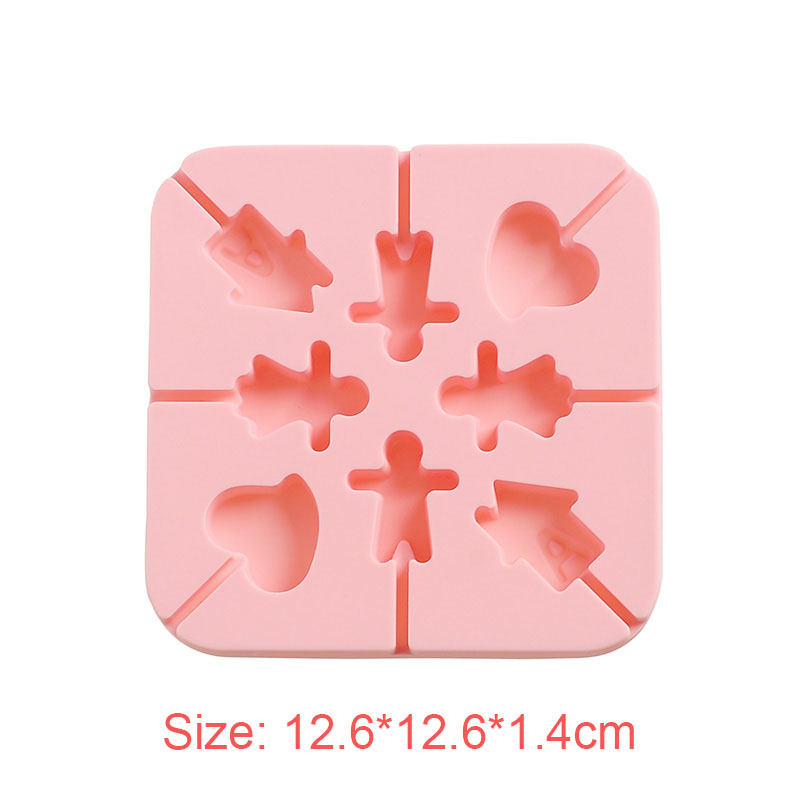 Handmade Lollipop Silicone Mold with Lid Cartoon M... – Vicedeal