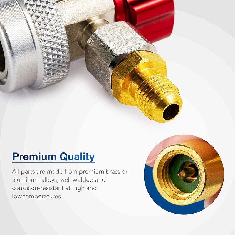 AC Adapter Tool Kit, AC Gauge Hose Conversion Adap... – Grandado