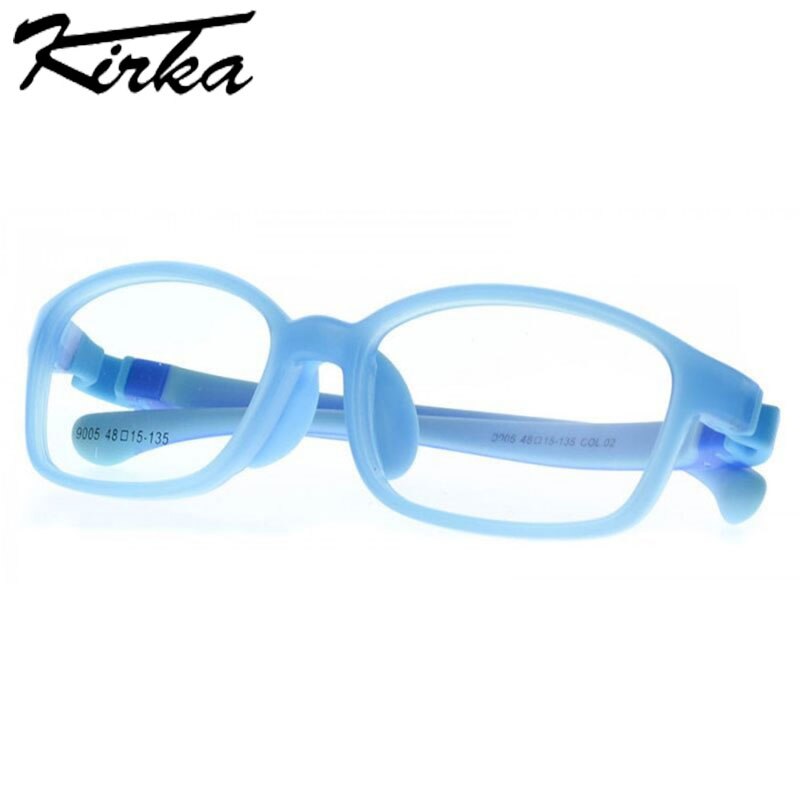 Kirka TR90 Children Spectacles Frames Flexible Squ... – Grandado