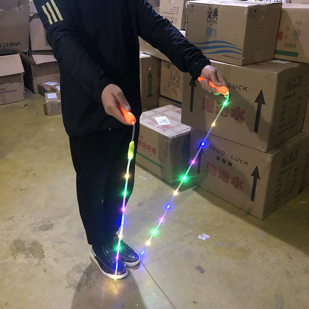 1Pc Portable Children LED Jump Rope Training Soft ... – Vicedeal