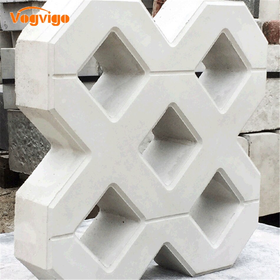 40X40cm DIY Square Garden Path Concrete Plastic Br... – Grandado