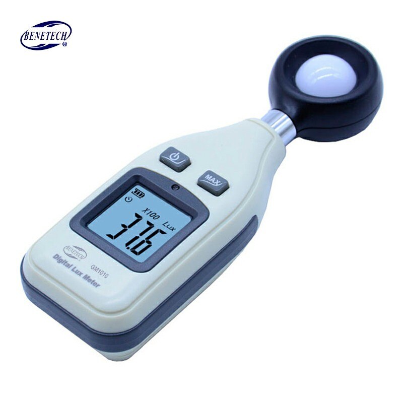 Gm1010 lys luxmeter måler 0-20000 lux digitalt ill... – Grandado