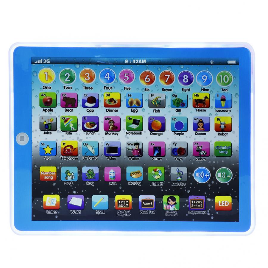 Kids Children Tablet Pad Electronic Preschool Engl... – Grandado