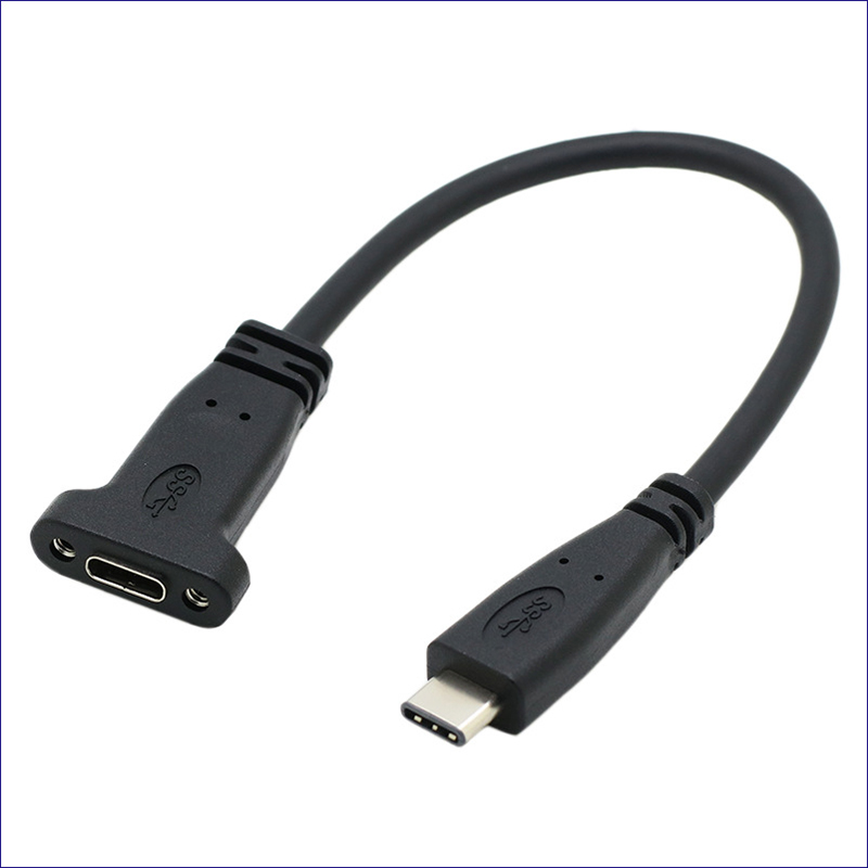 0.2 Meter Type-C USB 3.1 Male naar USB-C Vrouwelij... – Vicedeal