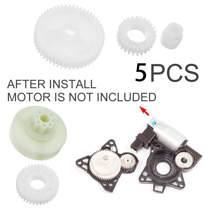 5Pcs Power Window Motor Gear Regulator GJ6A-59-58X... – Grandado