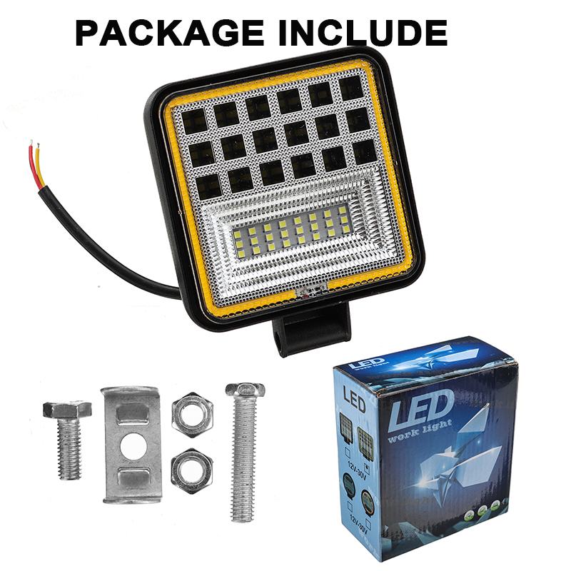 2pcs Led Light Bar 200W Led Bar 42 LEDs Square Spo... – Grandado