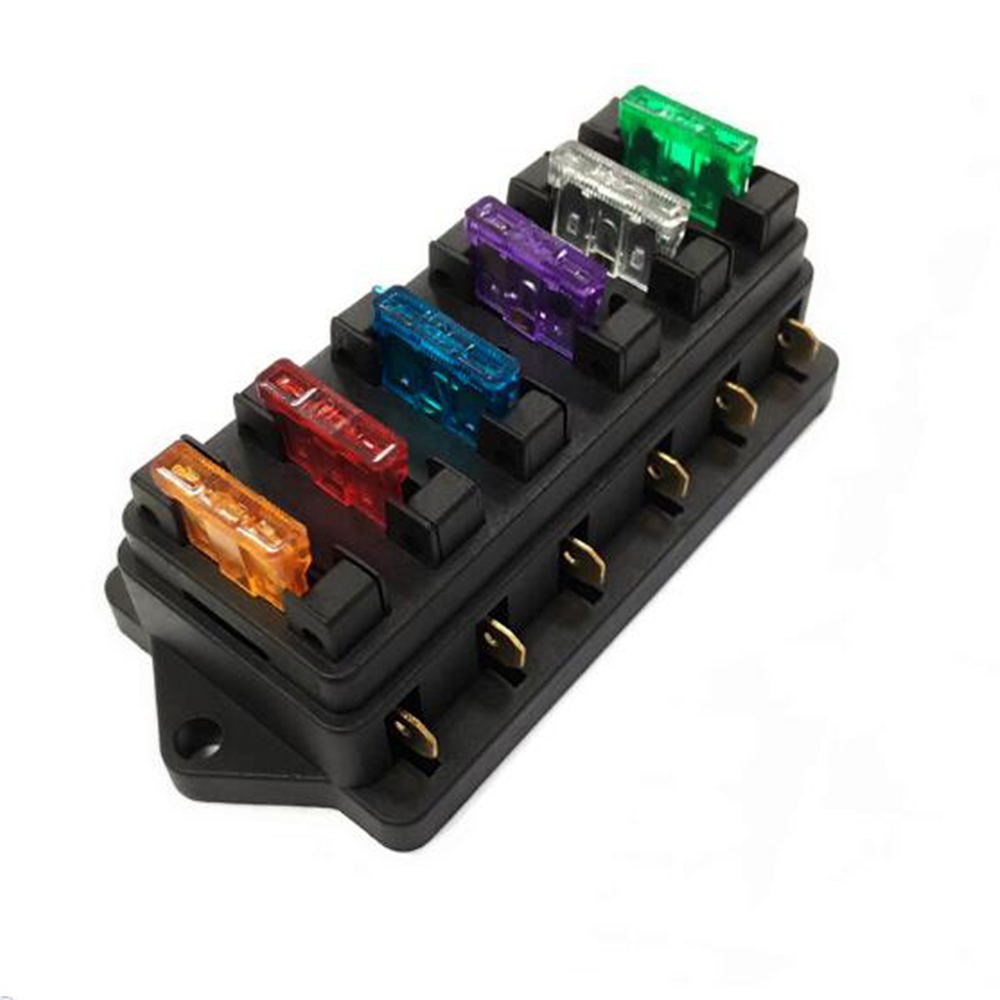 1PC 6 Way Waterproof Car Blade Fuse Box Holder wit... – Vicedeal