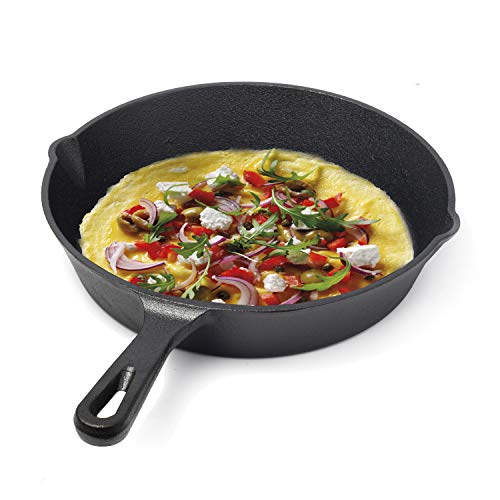 Pre-Seasoned Cast Iron Skillet Frying Pan Oven Saf... – Grandado
