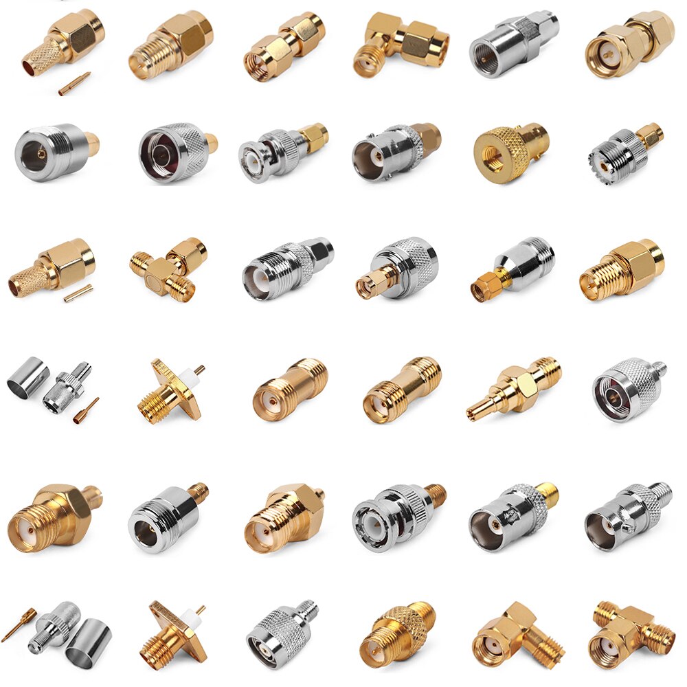 2 stuks RF Coax Coax SMA UHF N BNC Adapter connect... – Vicedeal