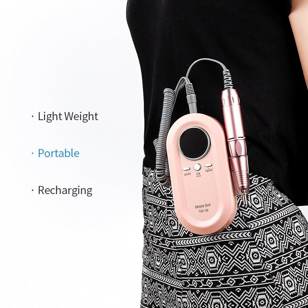 Diozo Professionele Elektrische Nail Boor Draagbar... – Vicedeal