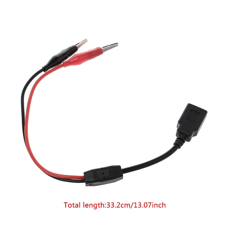 Kupfer Alligator Clips mit Draht Weibliche USB Stecker Prüfung Führt ...