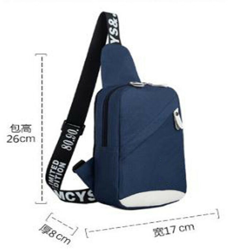 Men Women Chest Bag Pack Travel Sport Shoulder Sli... – Grandado