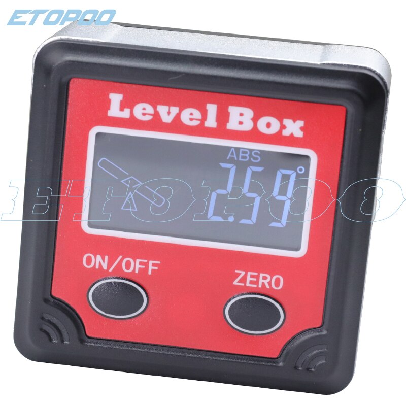 Precision digital protractor inclinometer Level bo... – Grandado