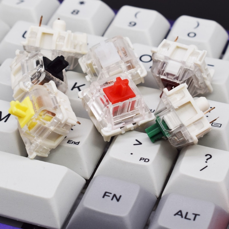 Gateron 3Pin Switches black red brown blue clear g... – Grandado