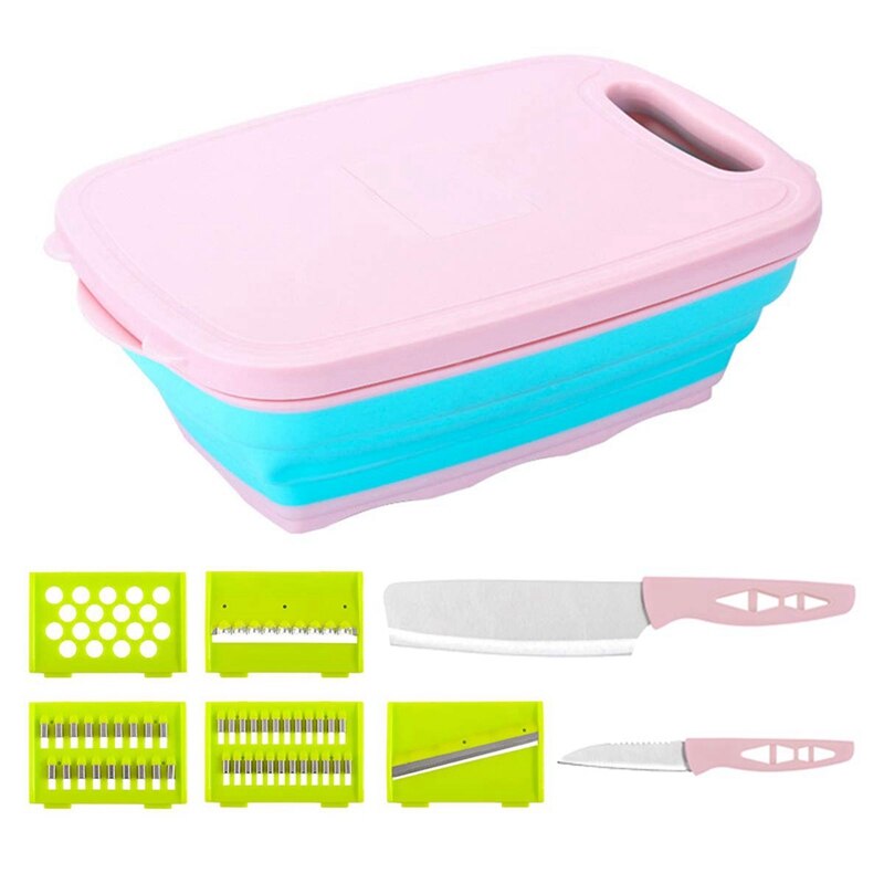 9 in 1 Kitchen Chopping Block Foldable Cutting Boa... – Grandado