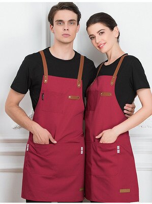 Unisex Chef Cook Kitchen Apron Coffee Shop Hairdre... – Grandado