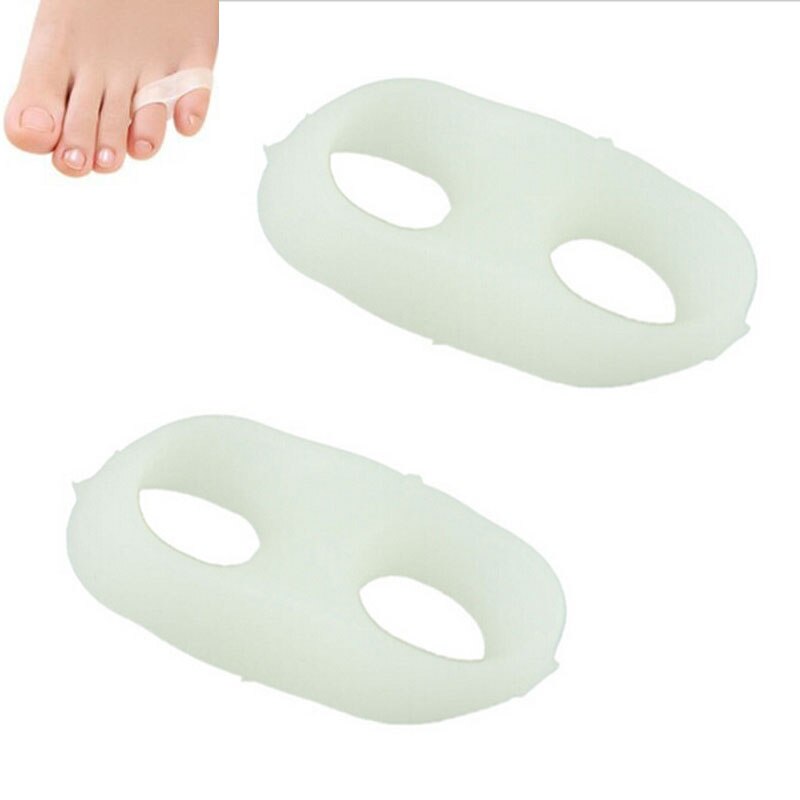 1 Pair Toe Separator Tailor Bunion Two Holes Toe S... – Grandado