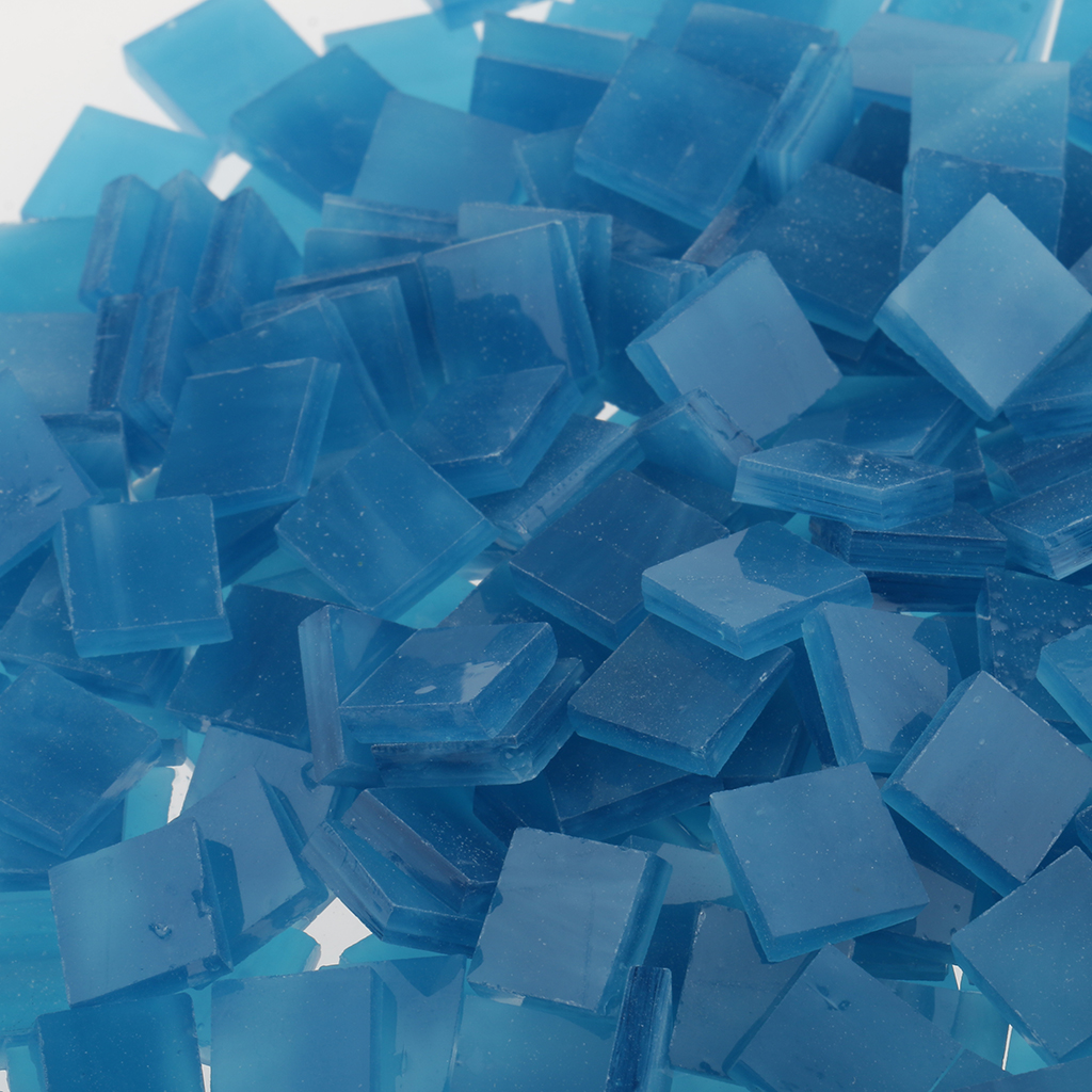 500 Piece Square Shape Glass Mosaic Tiles Tessera ... – Grandado