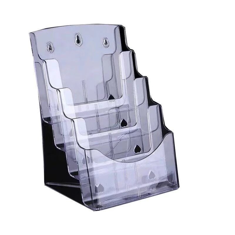 Hangable Information Display Stand 4 Tier A5 File ... – Grandado