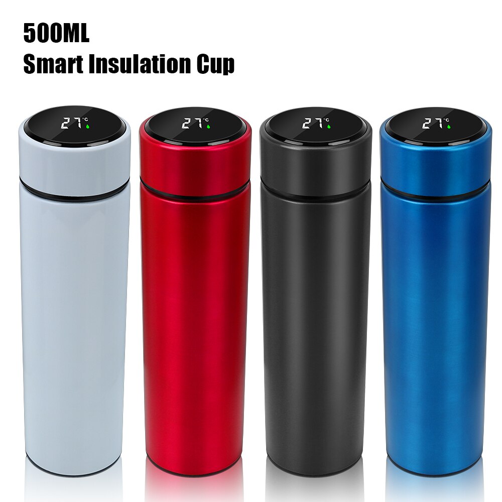 500ML Stainless Steel Intelligent Thermos Temperat... – Grandado
