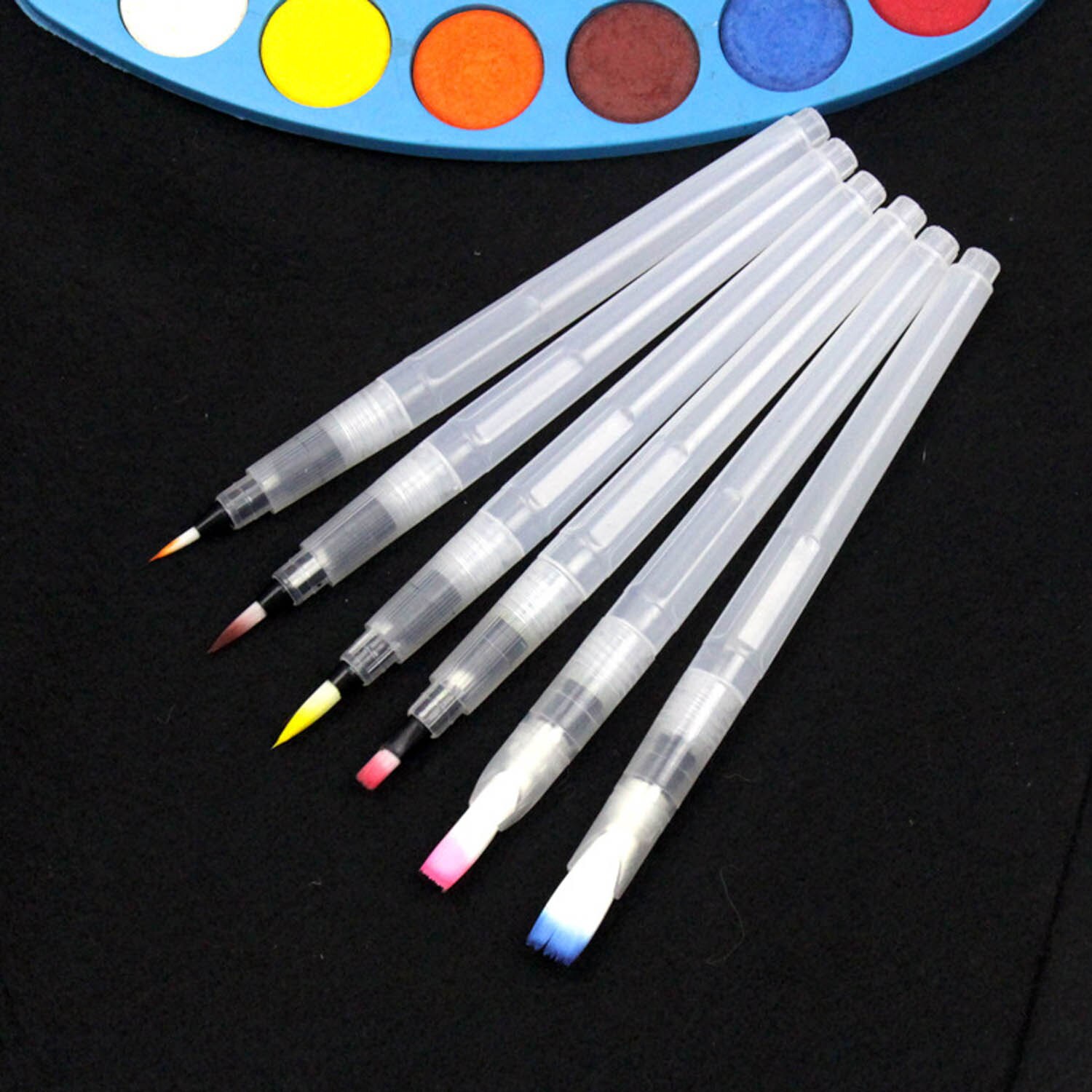 6 pièces Assorties Conseils Art Pinceau À Colorier... – Grandado