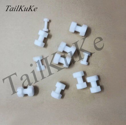 PTFE Screw 4F Bolt Plastic King Teflon Bolt PTFE B... – Grandado