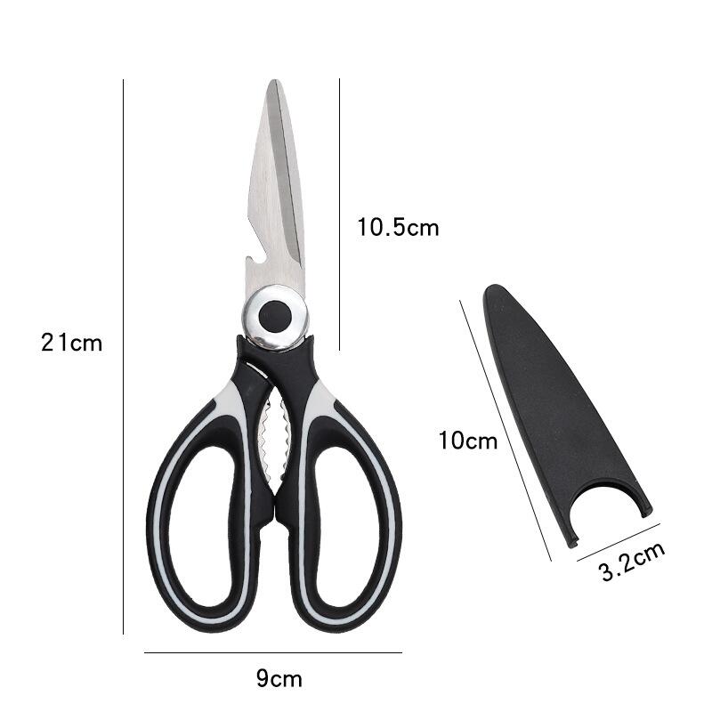 Multifunctional Kitchen Scissors Stainless Steel C... – Grandado