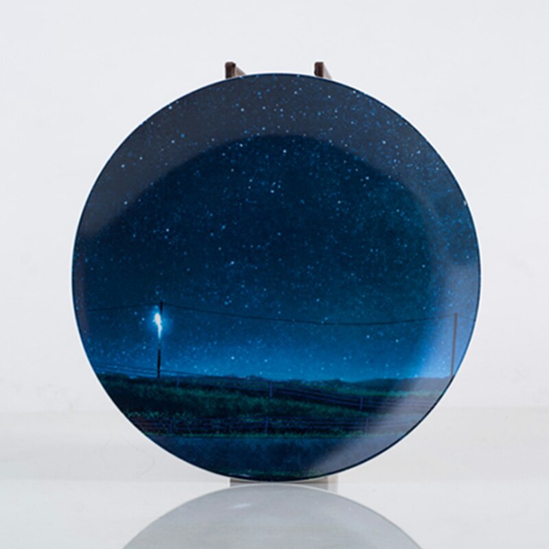 Nordic Starry Sky Plate Porcelain Cake Fruit Desse... – Grandado