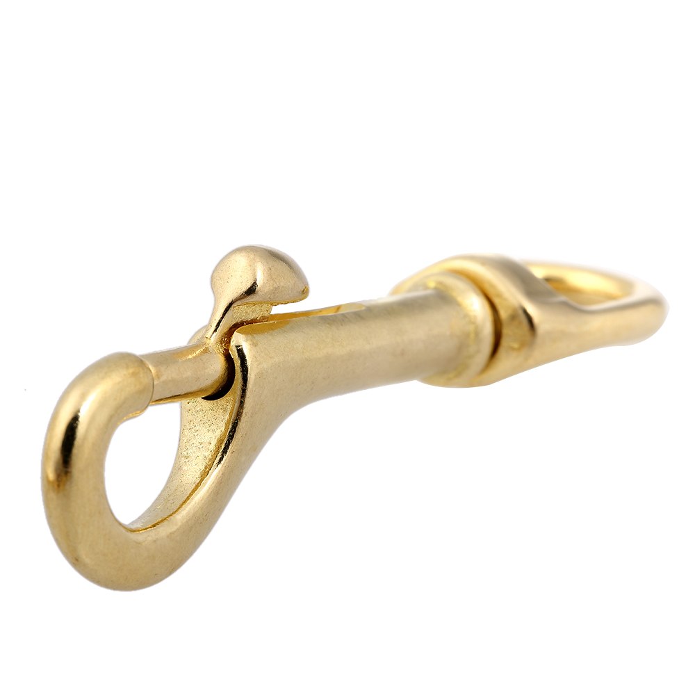 Durable Solid Brass Swivel Eye Clasp Bolt Snap Tri... – Grandado