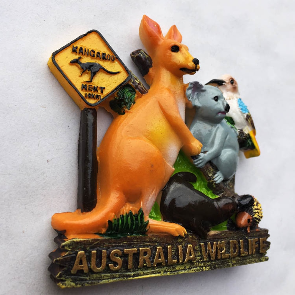 BABELEMI Resin 3D Australia Tourism Souvenir Wildl... – Grandado