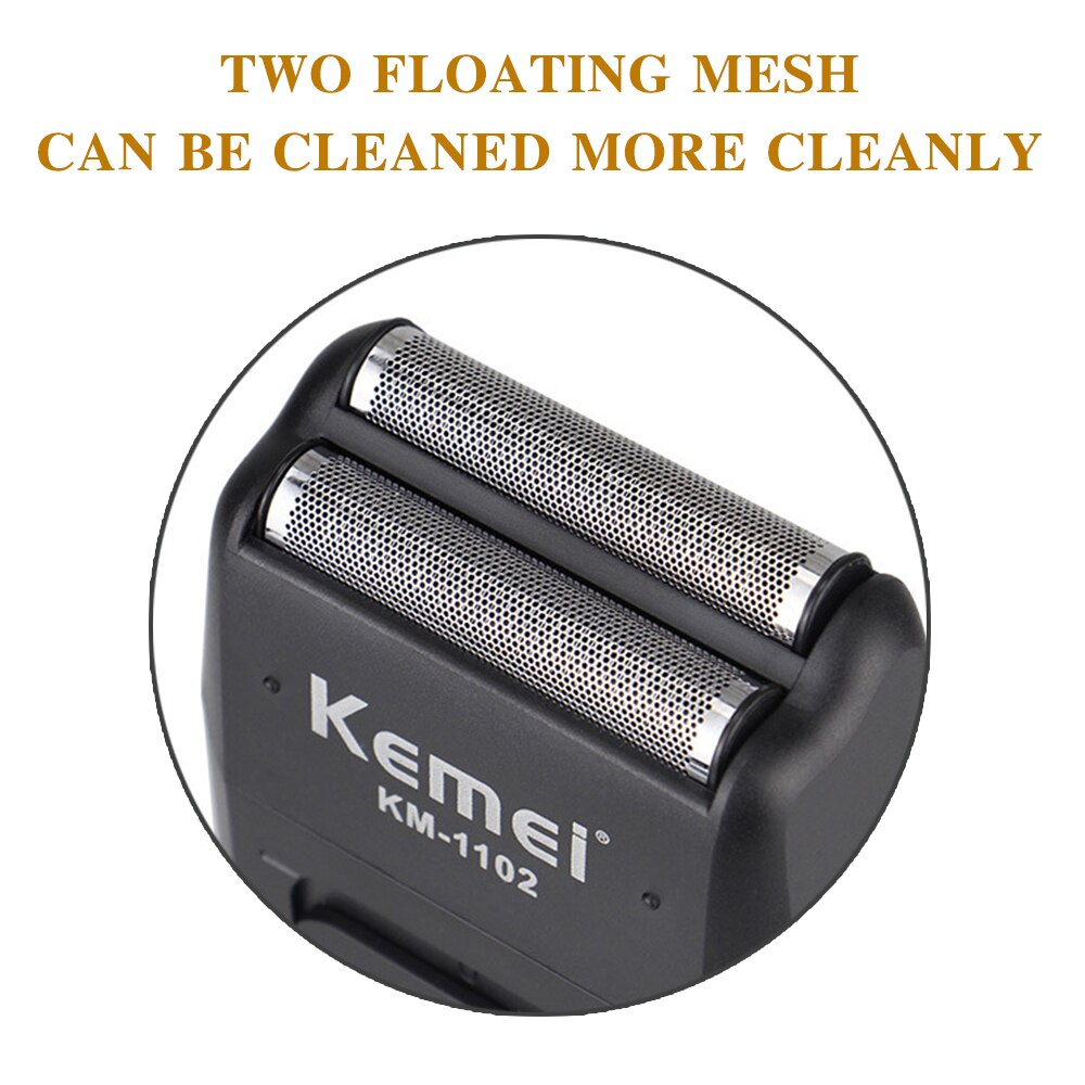 Kemei KM-1102 rechargeable Shaver for men face car... – Grandado