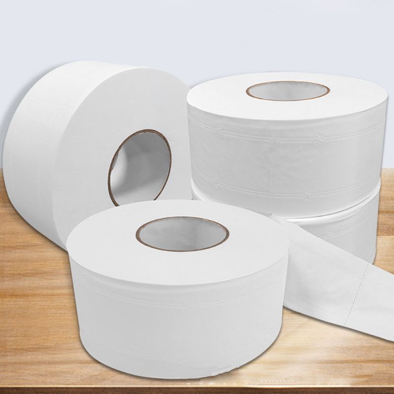 Wood Pulp Toilet Paper Towel 4 Layers Embossed Foo... – Grandado
