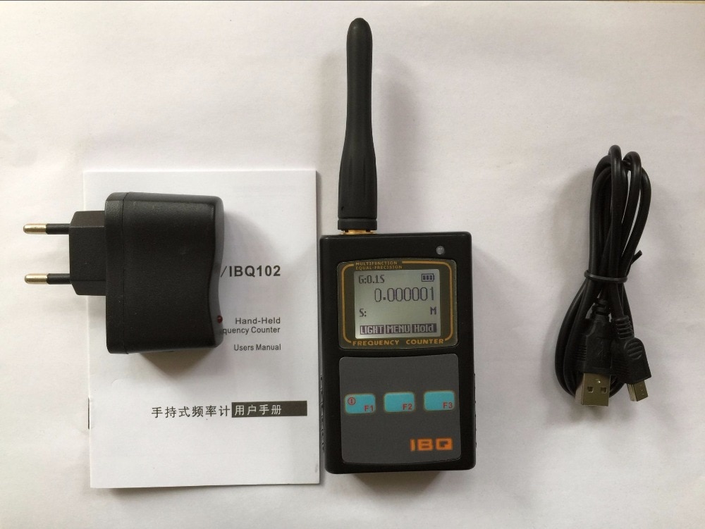 Portable Two-Way Radio Frequency Meter Counter IBQ... – Grandado