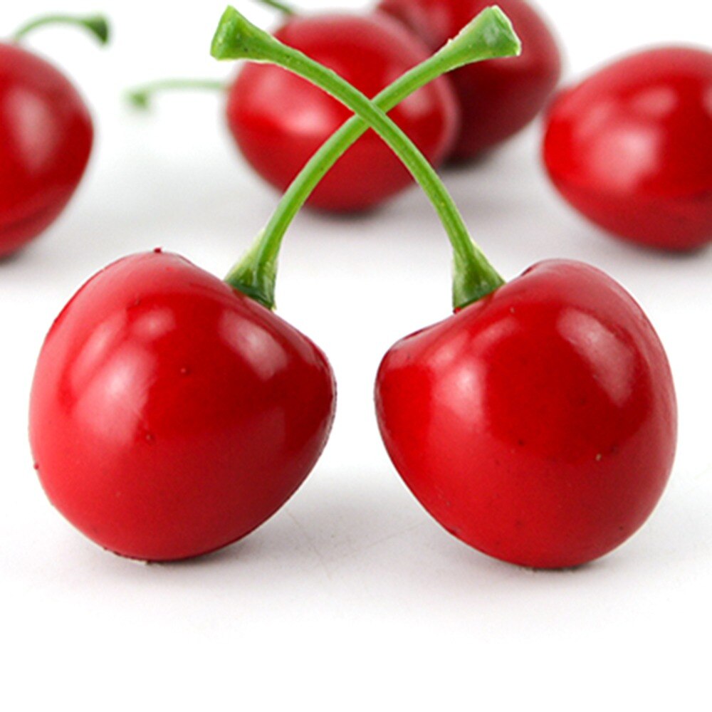 20pcs Artificial Plastic Cherry Fruit Store Displa... – Grandado