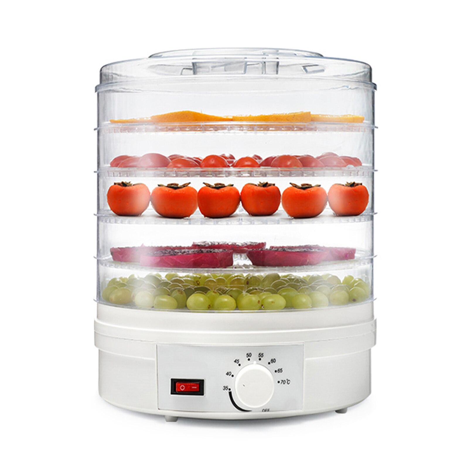 Fruit Dryer Electric Food Dehydrator 280W 5 Tray B... – Vicedeal