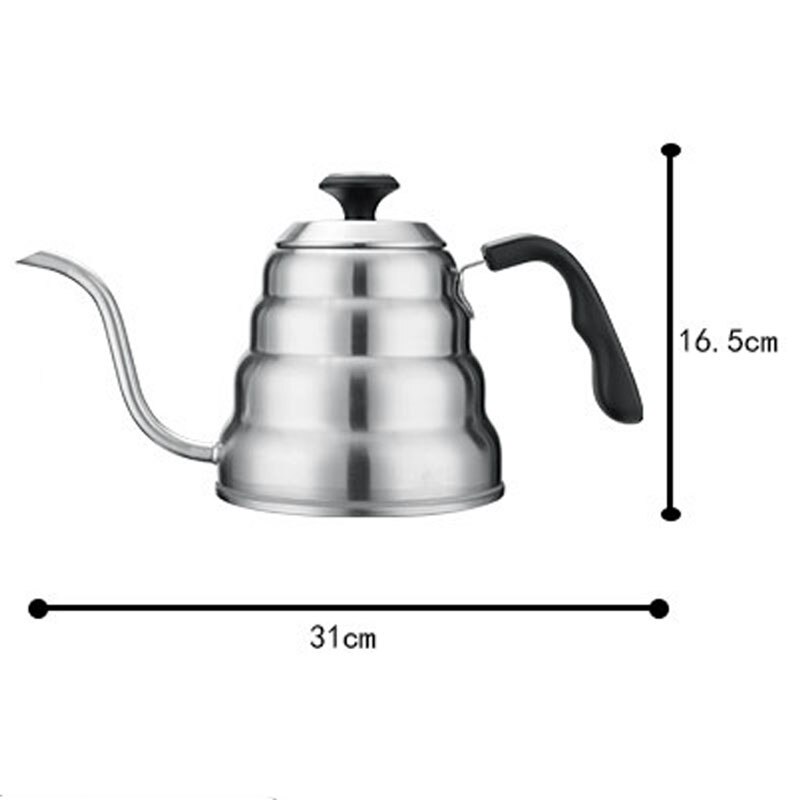 1.2L Stainless Steel Tea Coffee Kettle With Thermo... – Vicedeal