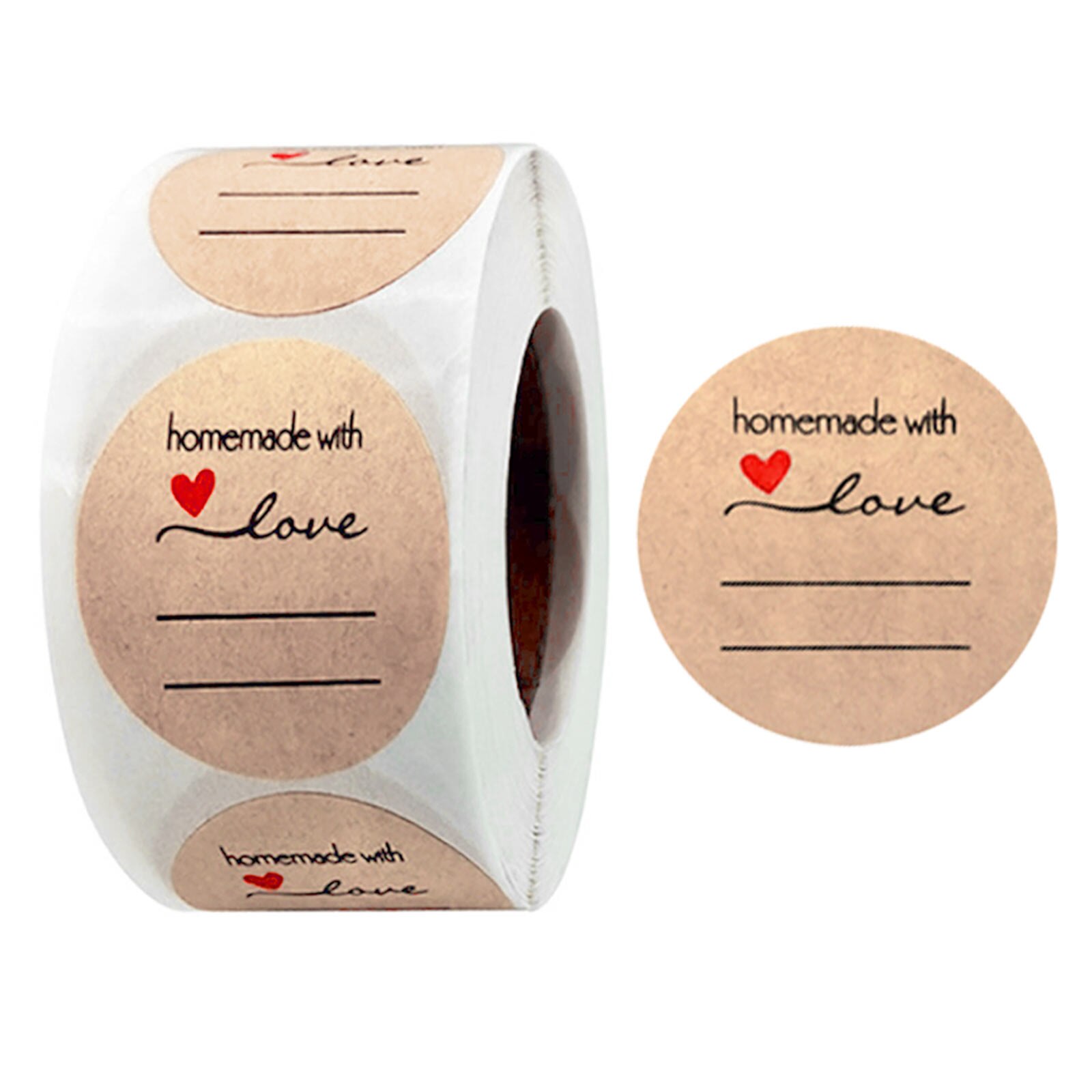 Ronde Kraft Dank U Seal Stickers Labels Decals Voo... – Vicedeal