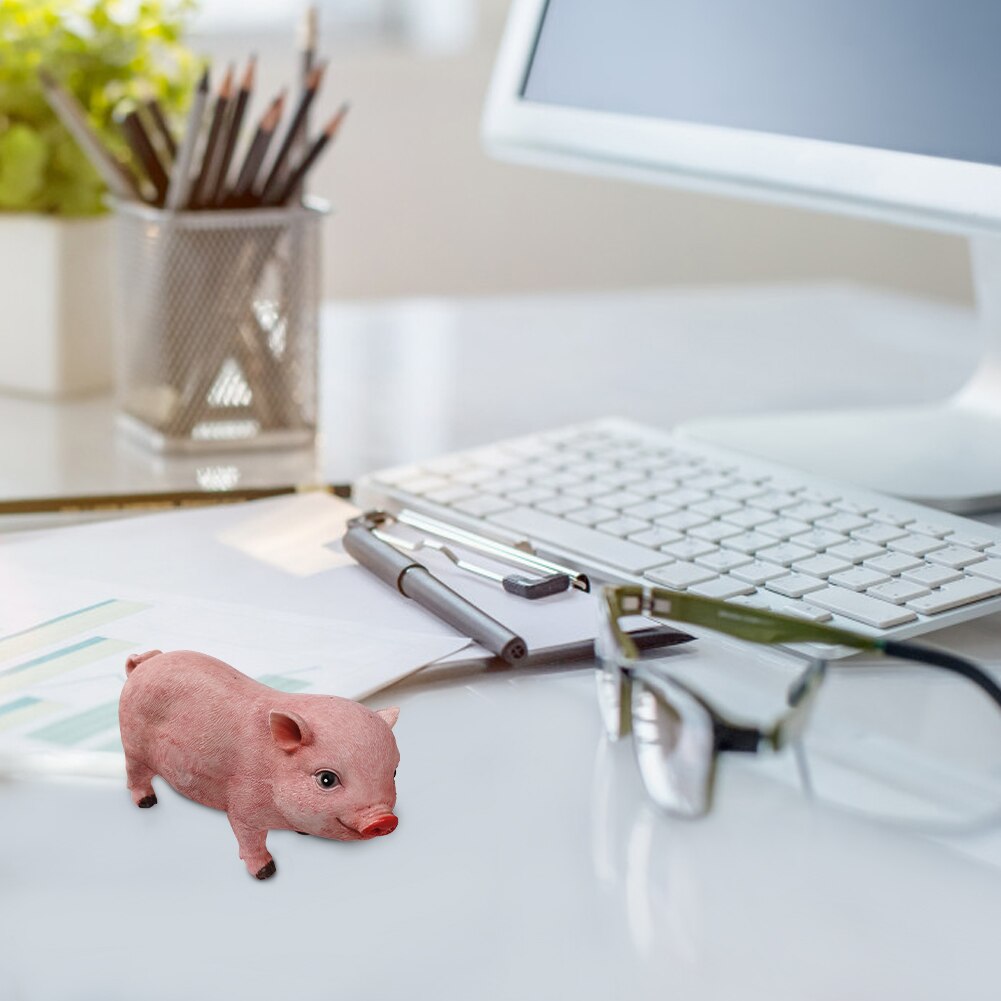 Display Waterproof Garden Gnome Sculpture Pig Stat... – Grandado