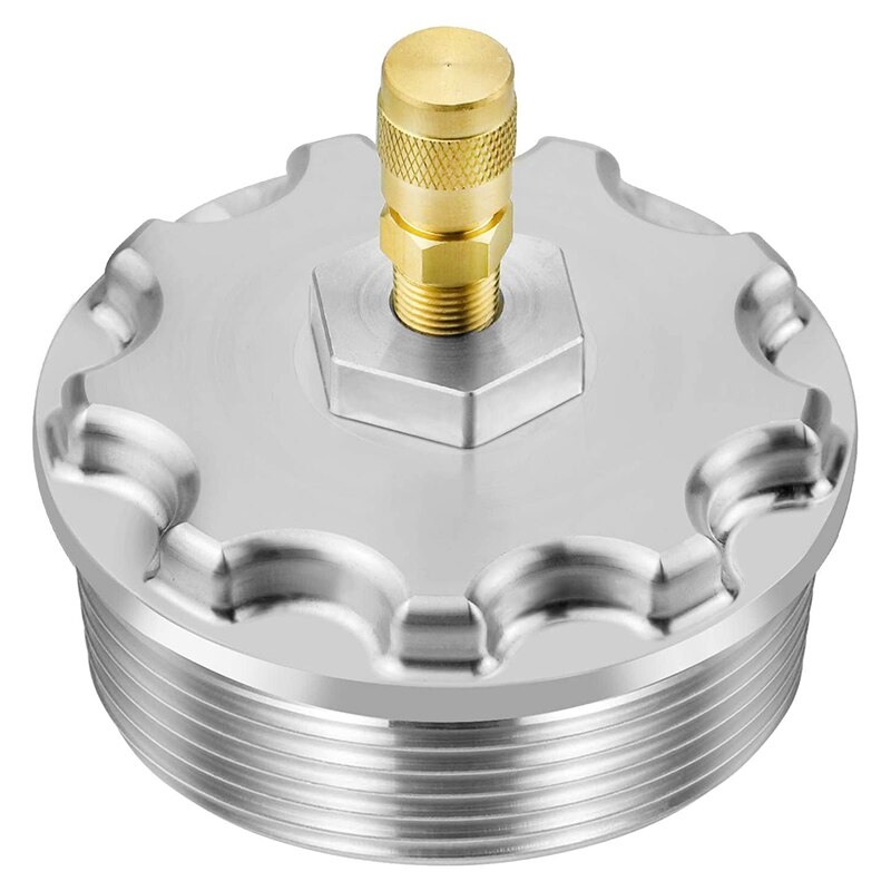 Aluminum Fuel Filter Cap with Pressure Port for 20... – Vicedeal