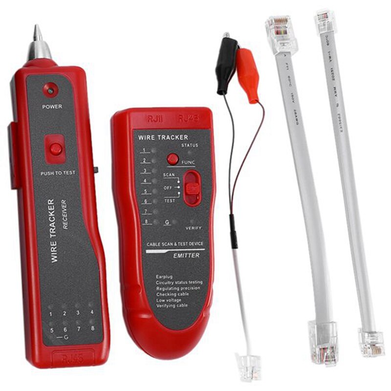 RJ11 RJ45 Cat5 Cat6 Telephone Line Tracker Tracer ... – Vicedeal