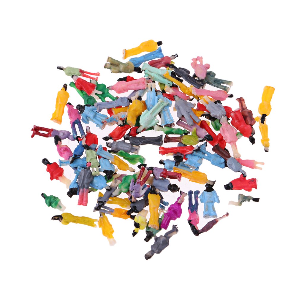 Mix Lot Mini People Figure Painted Passenger 1/200... – Grandado