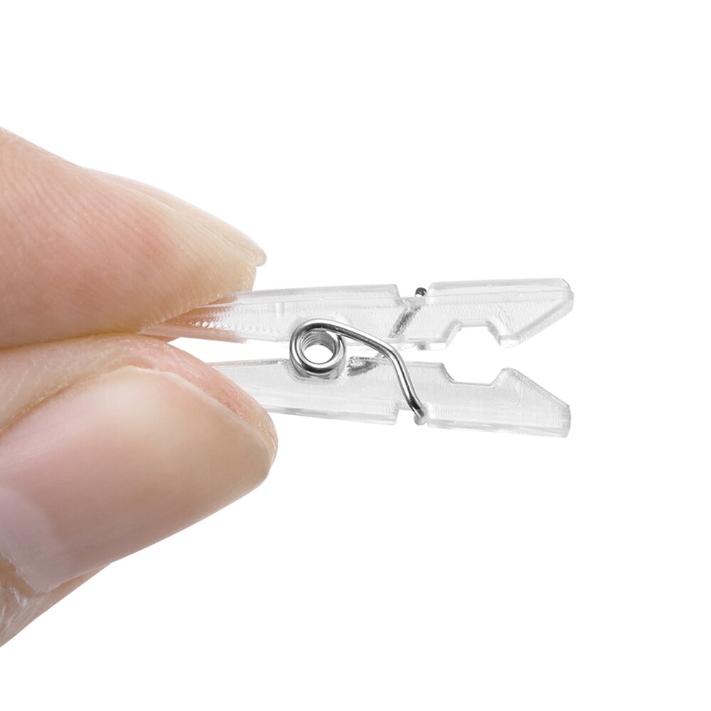 20/50/100pcs Transparent Clips Clamps Clips Clothe... – Vicedeal