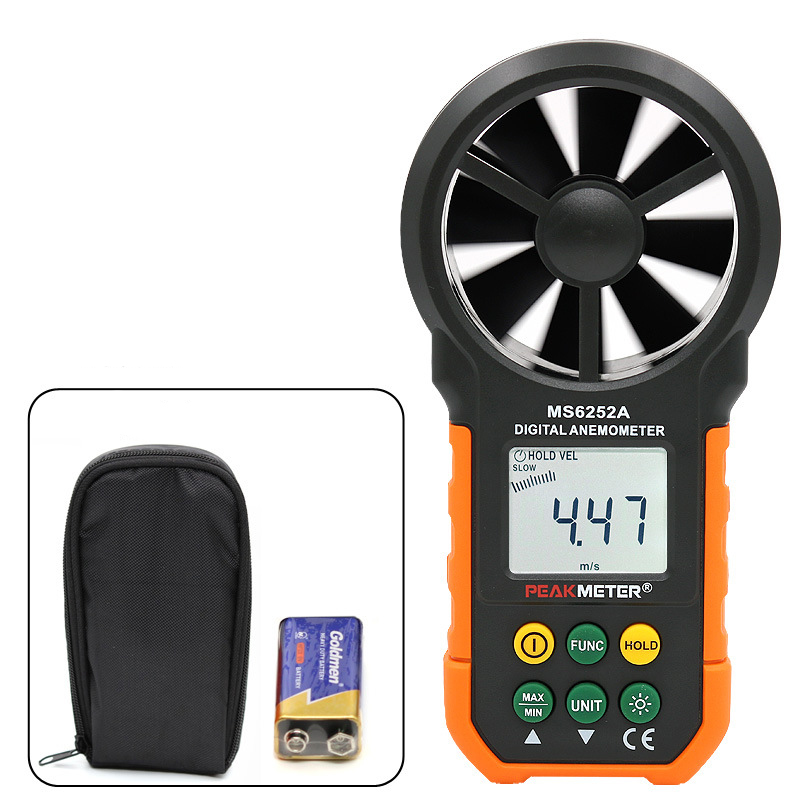 MS6252A/MS6252B Industrial LCD Digital Anemometer ... – Vicedeal