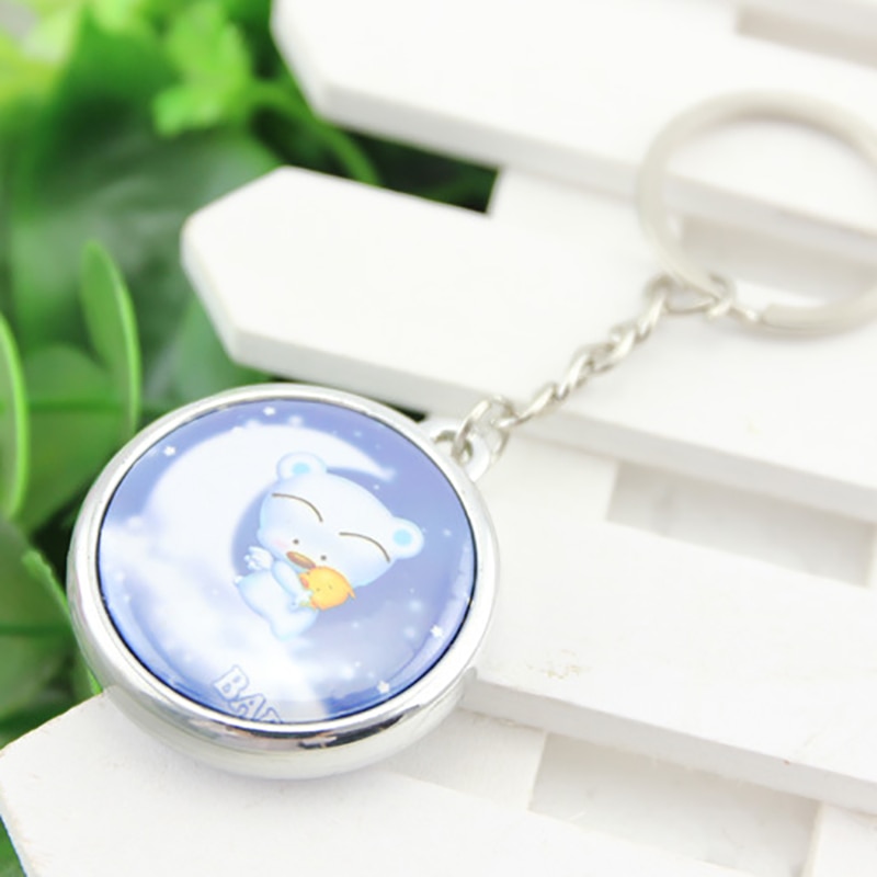 25mm Double side printing button badge keychain bl... – Grandado
