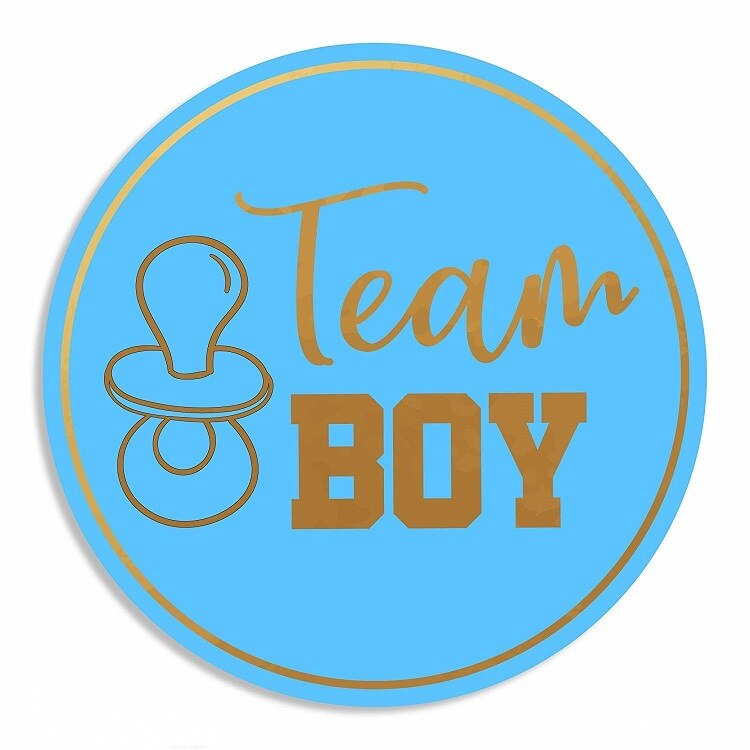 24pcs Team Boy Team Girl Sticker Boy Girl Round Pa... – Vicedeal