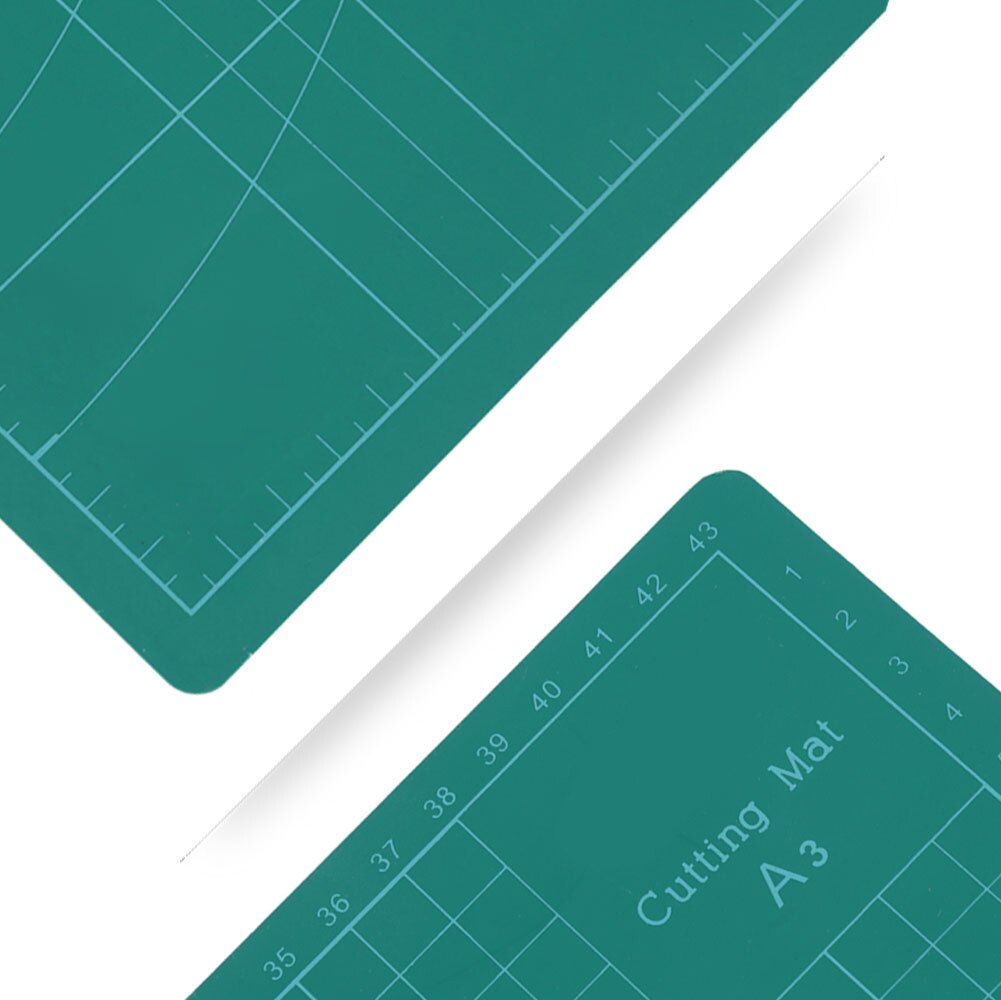A3 Grid Lines PVC Cutting Mat Fabric Leather Board... – Grandado