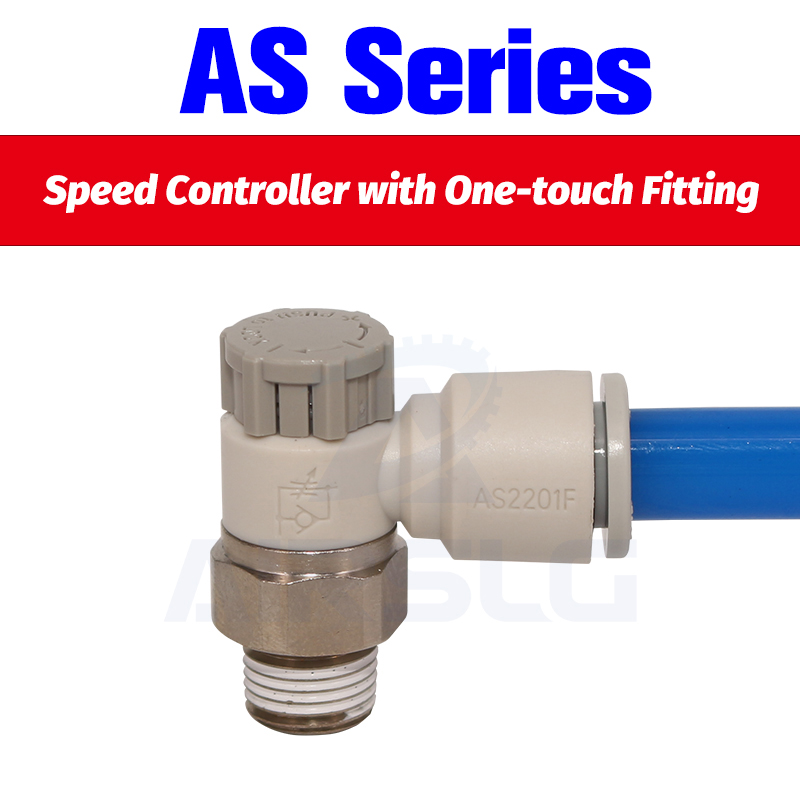 Speed Controller met One-touch Fitting AS1201F-M5-... – Vicedeal