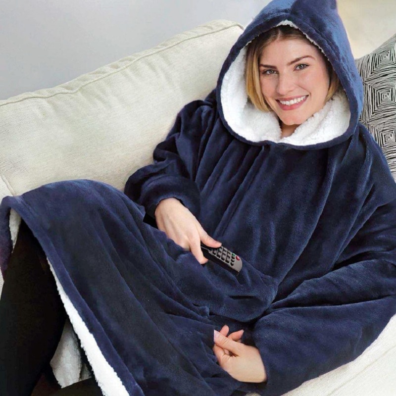 Lazy pullover TV blanket, outdoor cold-proof and w... – Vicedeal