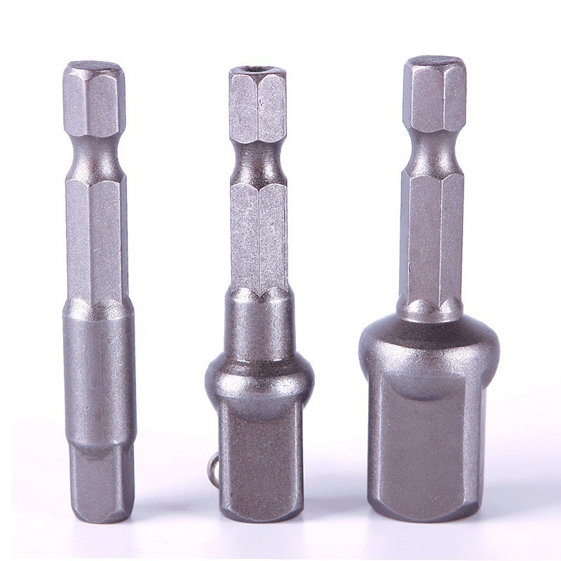 Chrome Vanadium Steel Socket Adapter Hex Shank to ... – Grandado