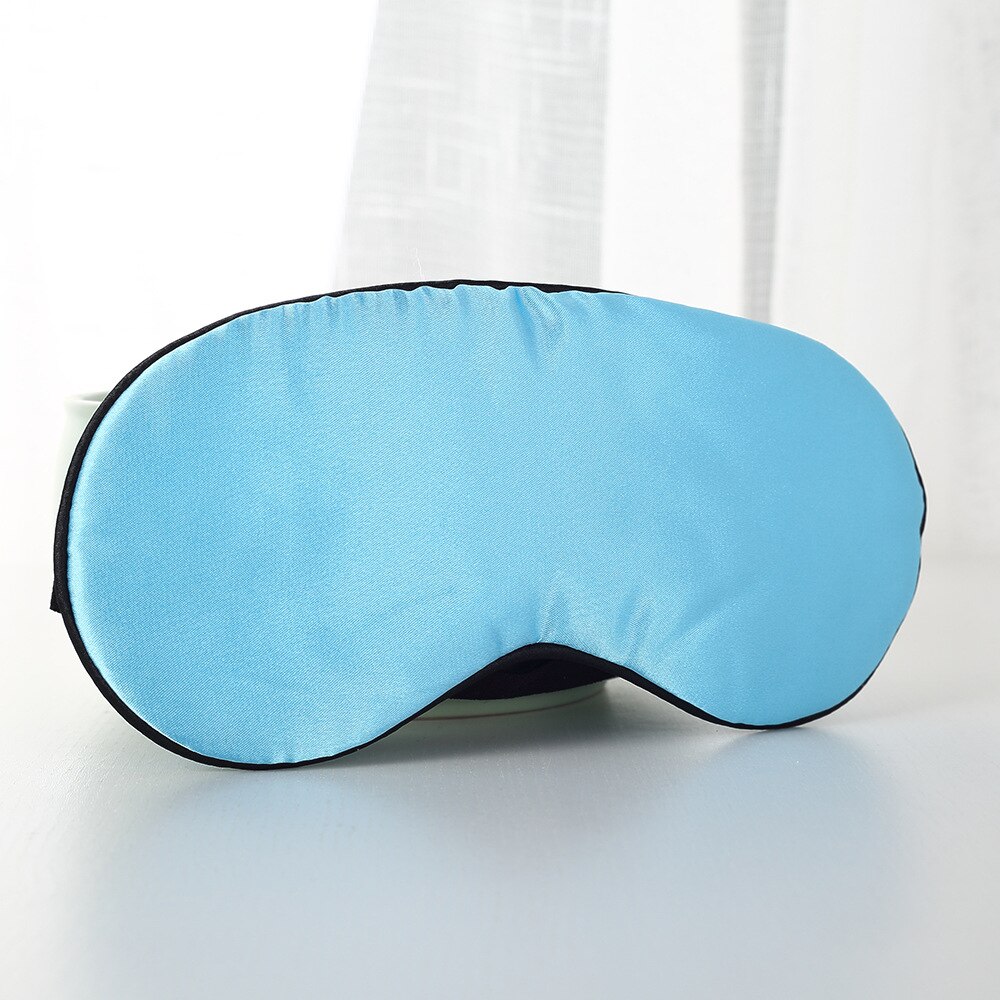 1Pcs Zijde Slaap Masker Natuurlijke Slapen Oogmask... – Grandado